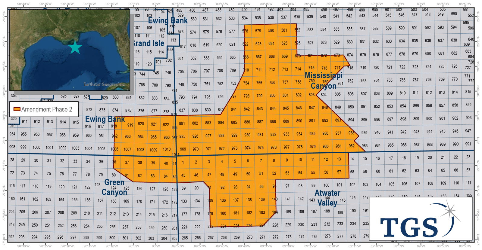 TGS Announces Amendment Phase 2 in the U.S. Gulf of Mexico