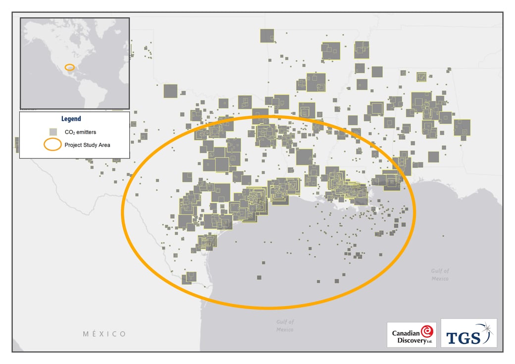 TGS announces the Southern U.S. CO2 Storage Atlas
