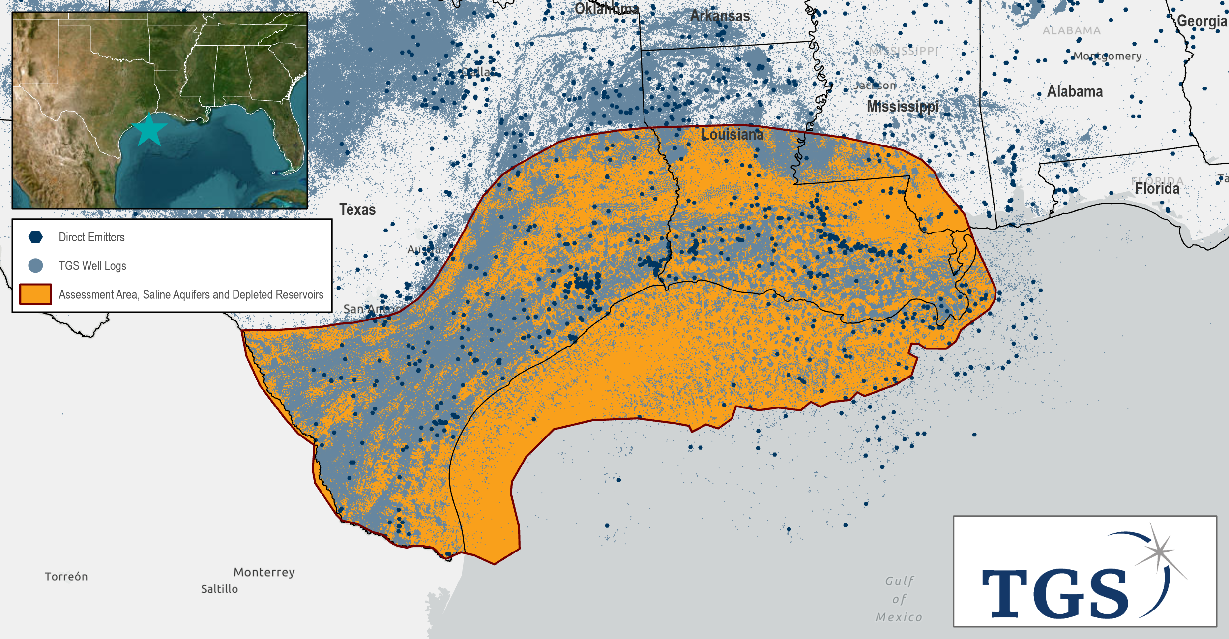TGS Licenses Recently-Enhanced Carbon Storage Prospecting Platform to ...