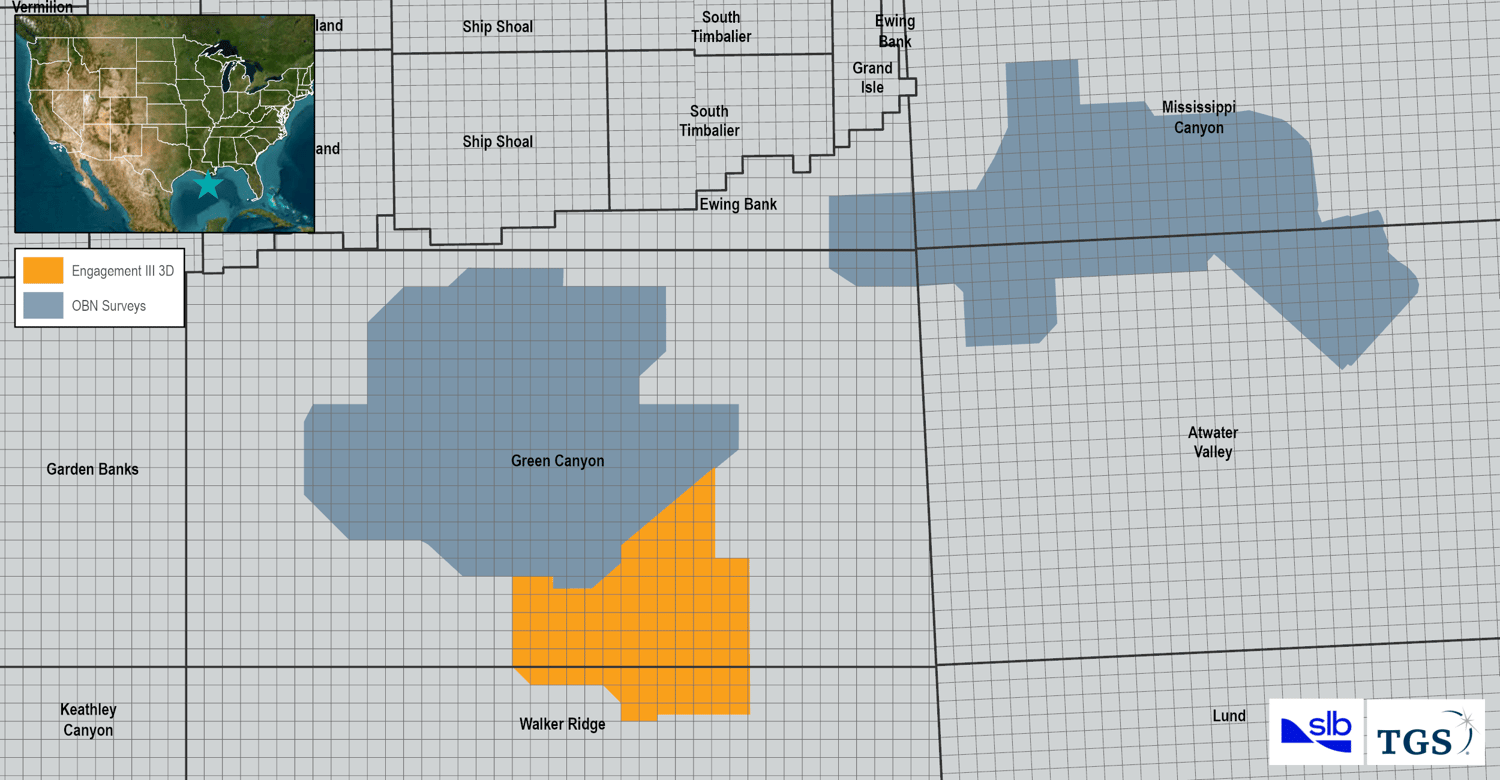 TGS and SLB Announce Engagement III in the U.S. Gulf of Mexico
