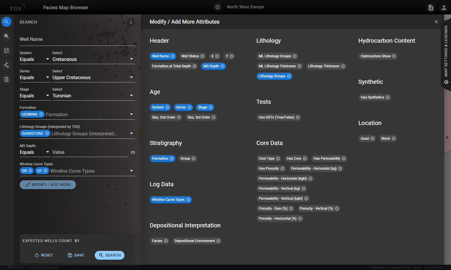 Facies Map Browser (FMB) | TGS Acquisition and OBN