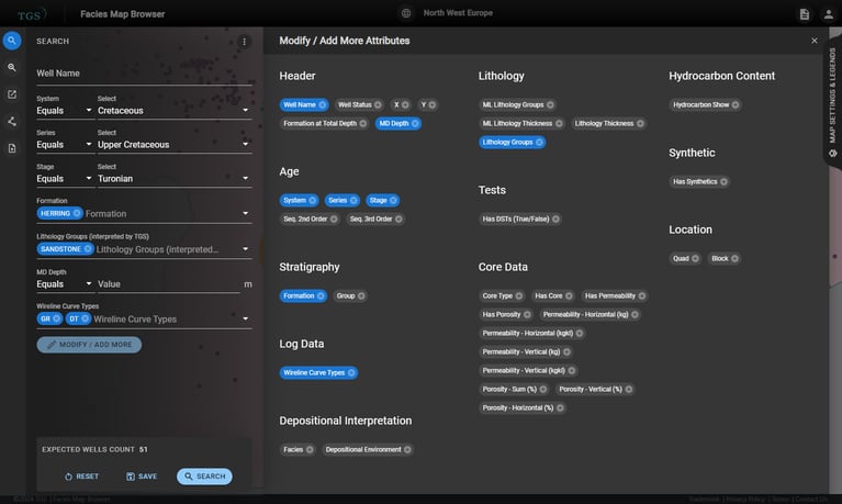 Facies Map Browser (FMB) | TGS Acquisition and OBN
