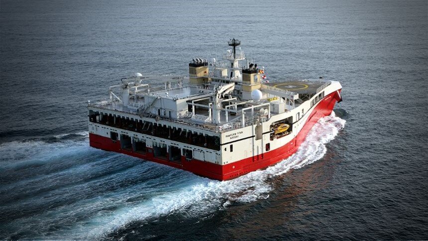 Ramform Vanguard | TGS Marine Seismic Vessel