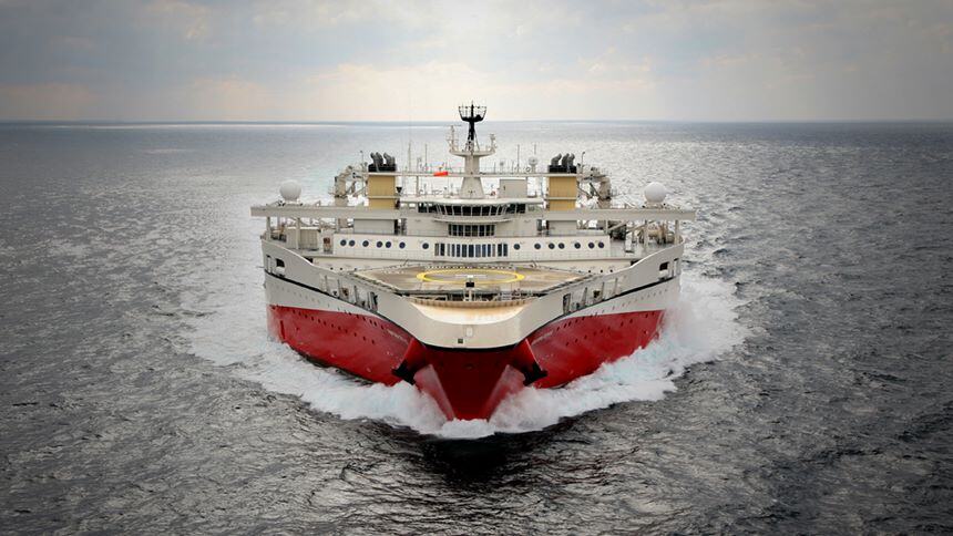Ramform Vanguard | TGS Marine Seismic Vessel