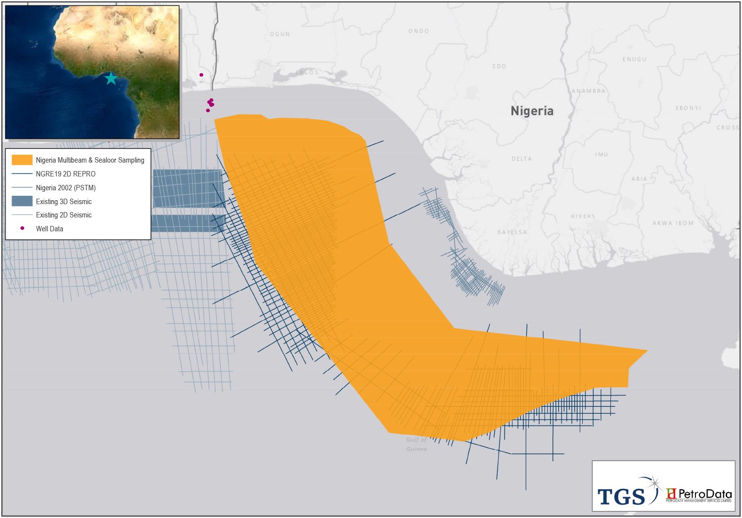 TGS Adds to Offshore Nigeria Data with New Coring Project