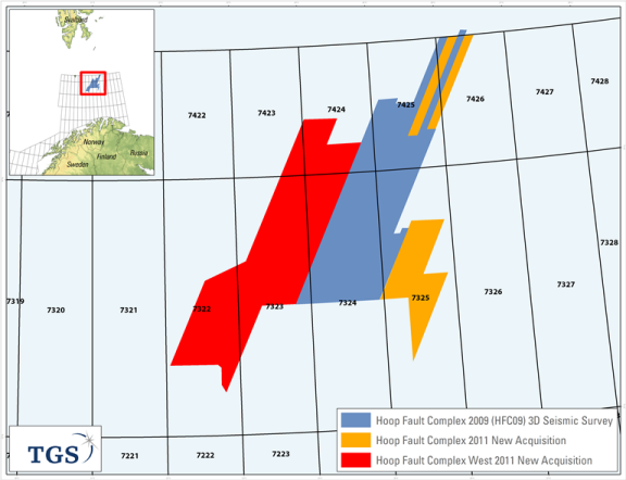 TGS announces second expansion of 3D multi-client seismic data library ...