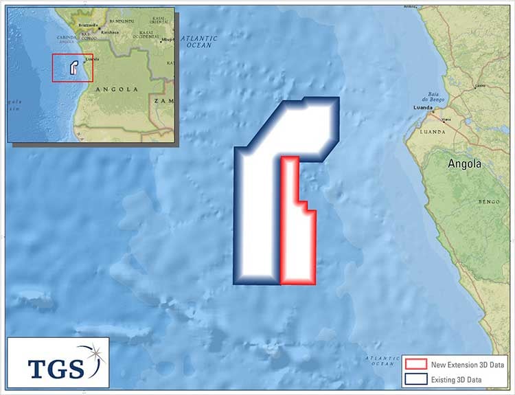 TGS commences extension to offshore Angola 3D multi-client survey