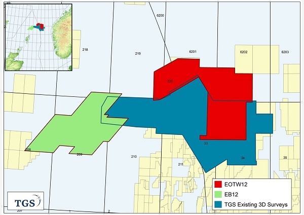 TGS announces expansion of multi-client 3D survey in the Northern North Sea