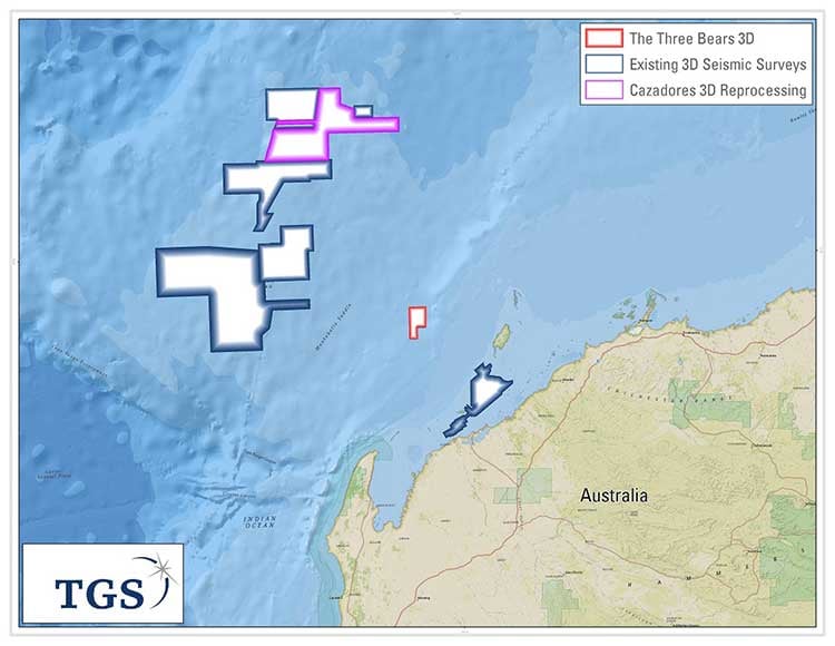 TGS commences 3D multi-client seismic survey offshore Northwest Australia