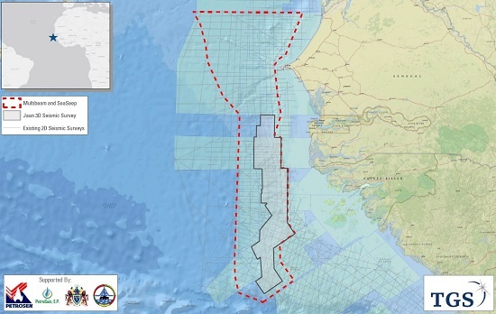 TGS announces new Multibeam and Seep Study Project in the MSGBC Basin