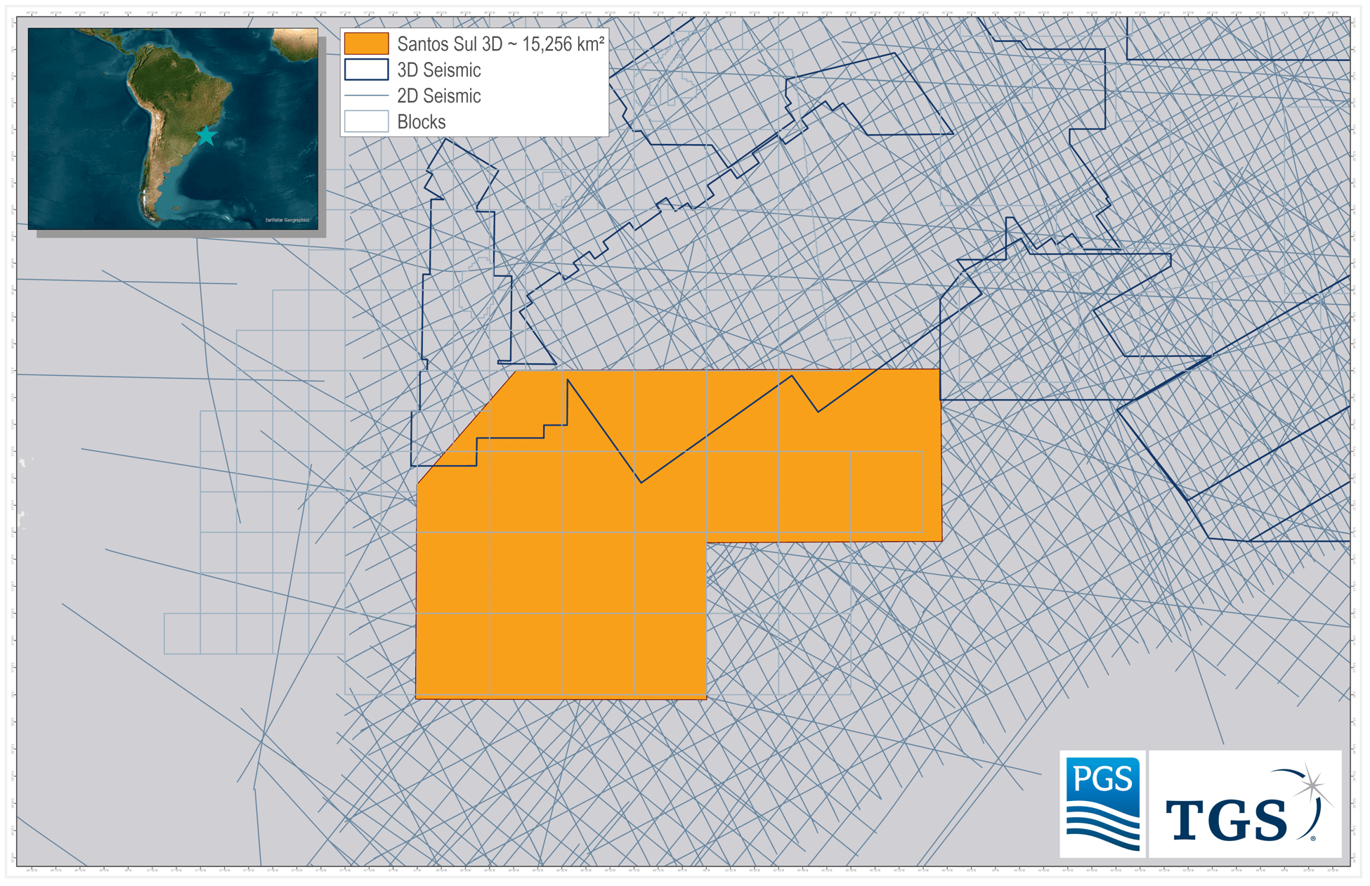 TGS and PGS Expand Multi-client Coverage Offshore Brazil