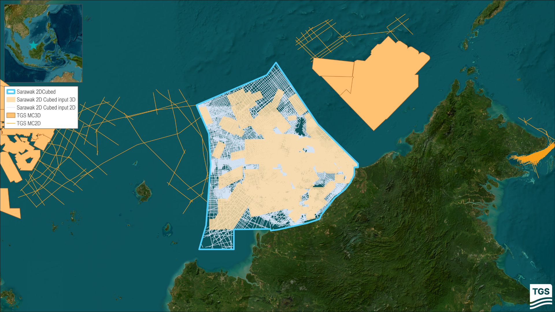 TGS Launches Natuna 2D-cubed And Sarawak 2D-cubed, Delivering Basin ...