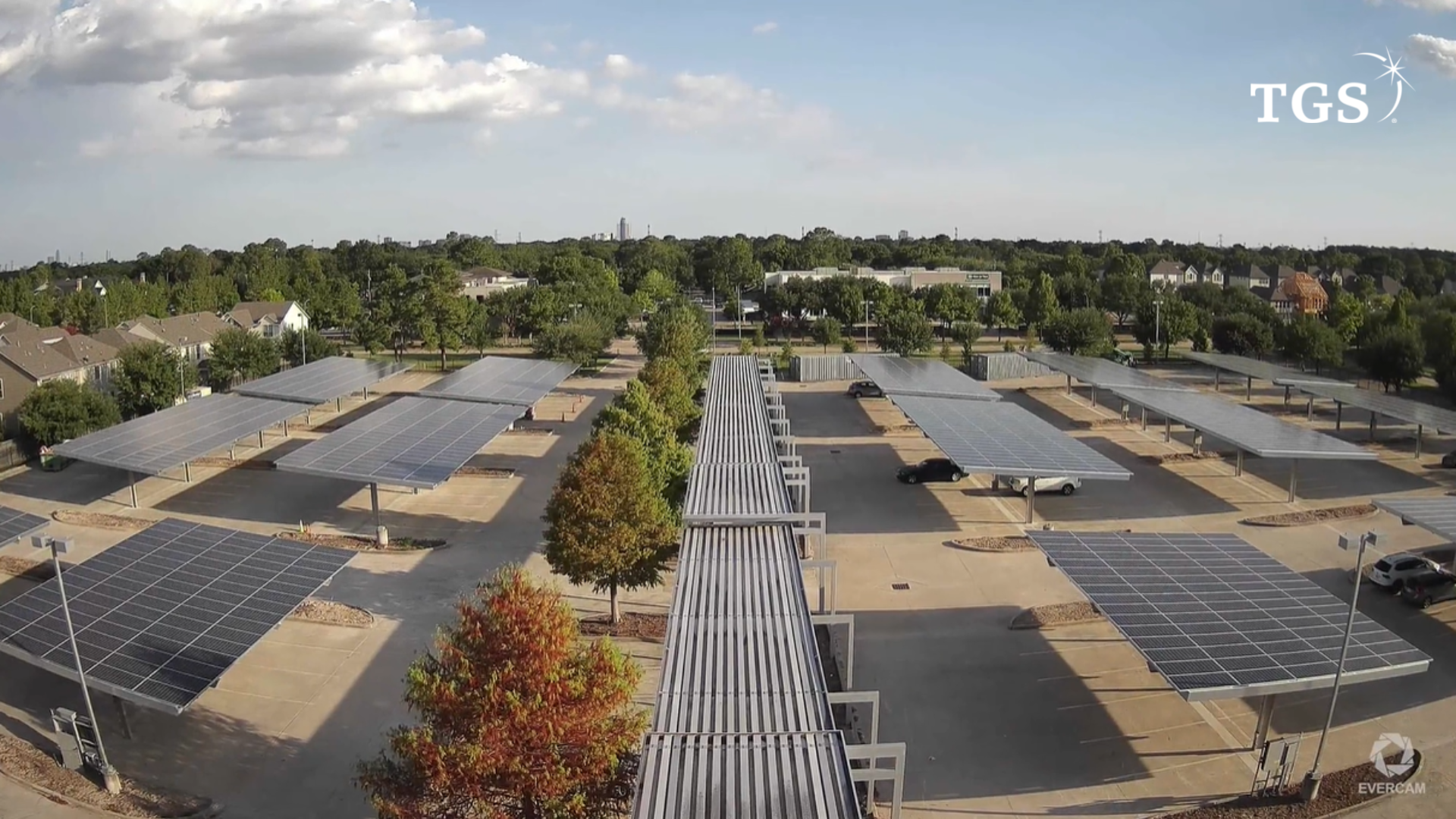 TGS set to install landmark solar energy parking canopy at Houston ...
