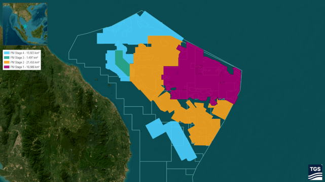 TGS Expands Multi-Client Coverage in the Malay Basin With Peninsular Malaysia 3D Mega Merge ...