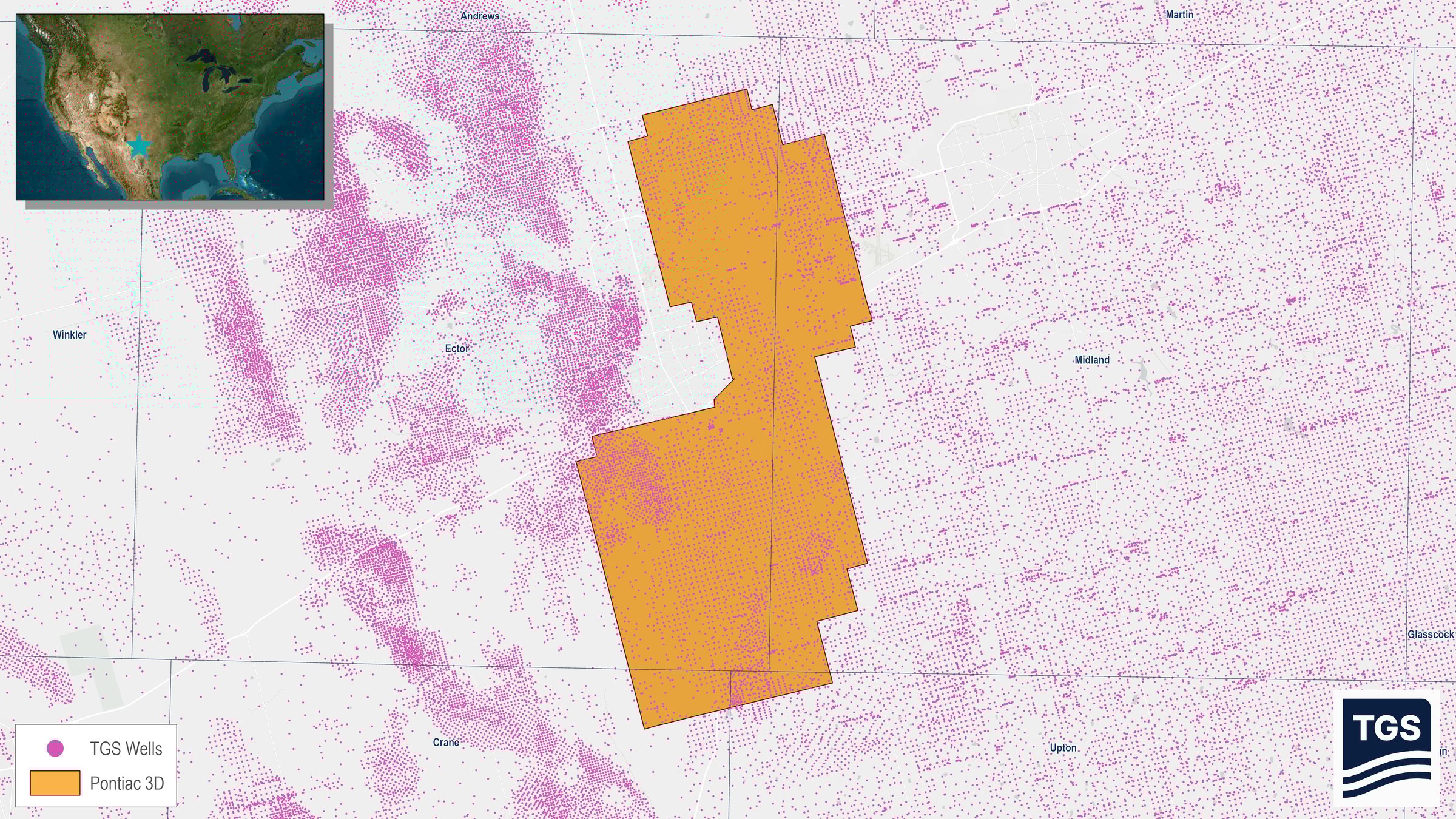TGS Announces Midland Basin Pontiac 3D Seismic Fast-Track is Now Available
