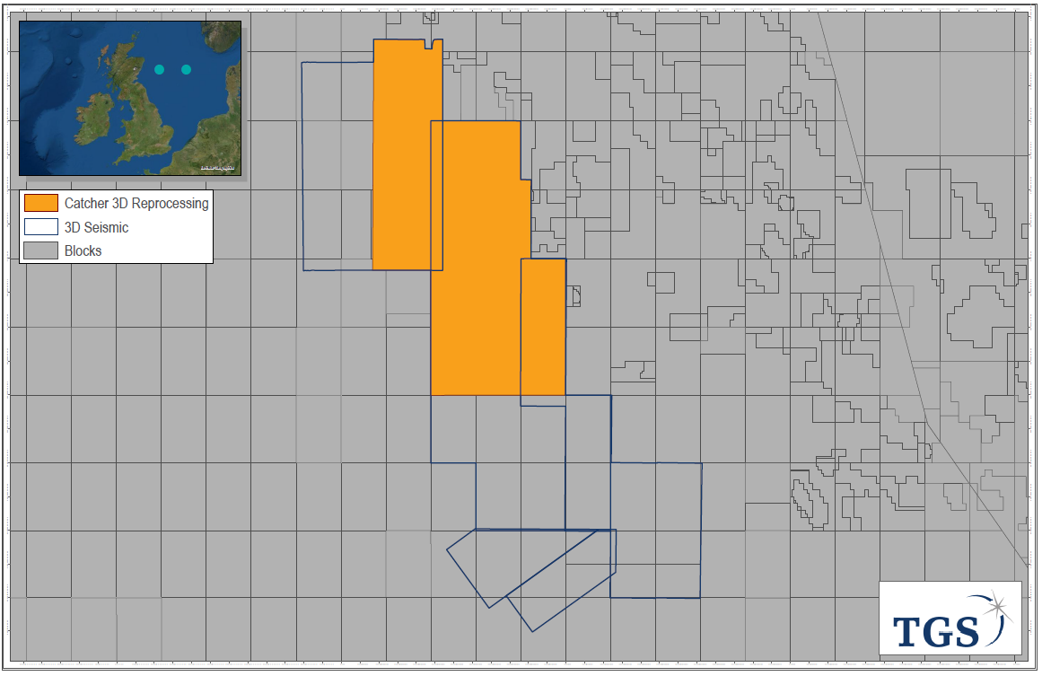 TGS Announces Seismic Reprocessing Project in Central North Sea