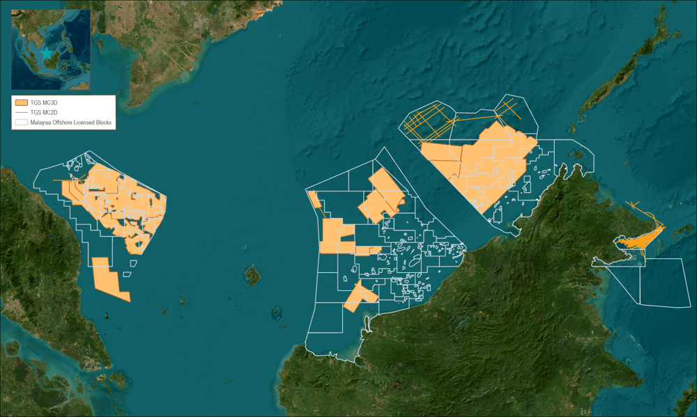 Malaysia Seismic Data | TGS Energy Data