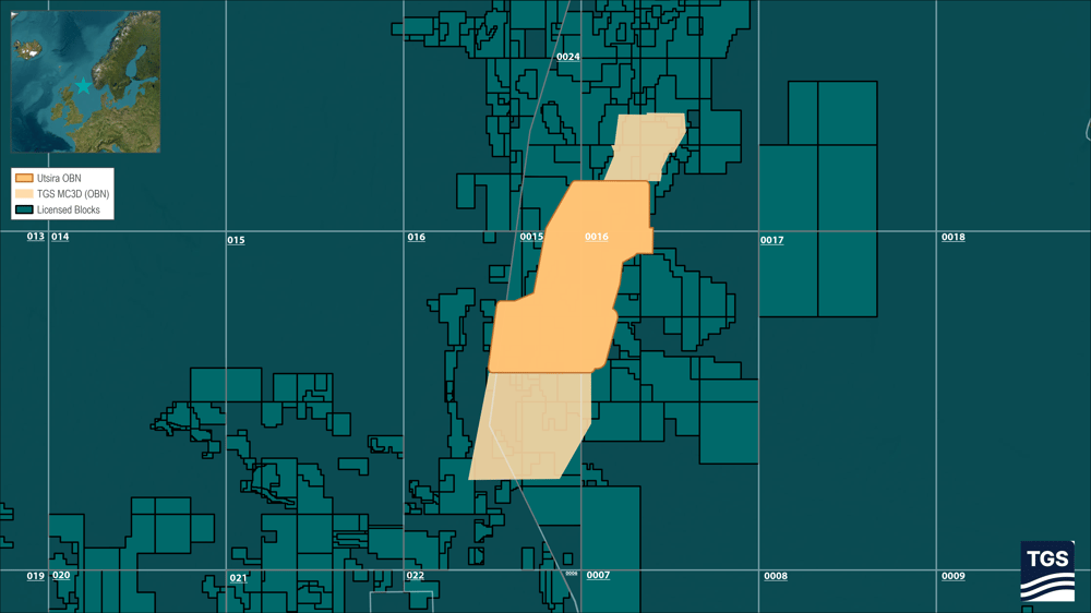 TGS and Partners Announce Successful Completion of the Utsira OBN ...