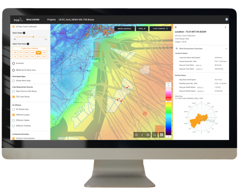 Wind Analytics Platforms | TGS Wind Data & Insights