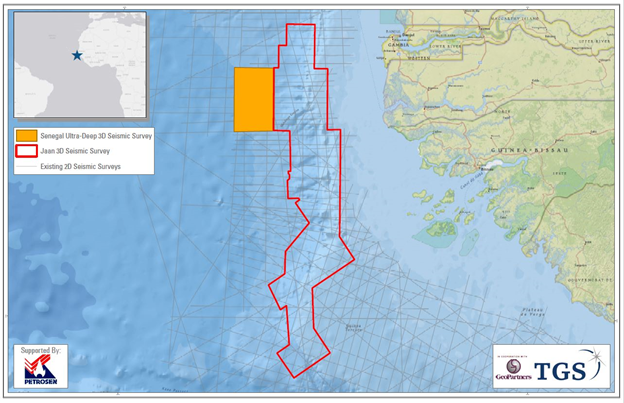 TGS Commences Latest Survey Offshore North-West Africa Atlantic Margin