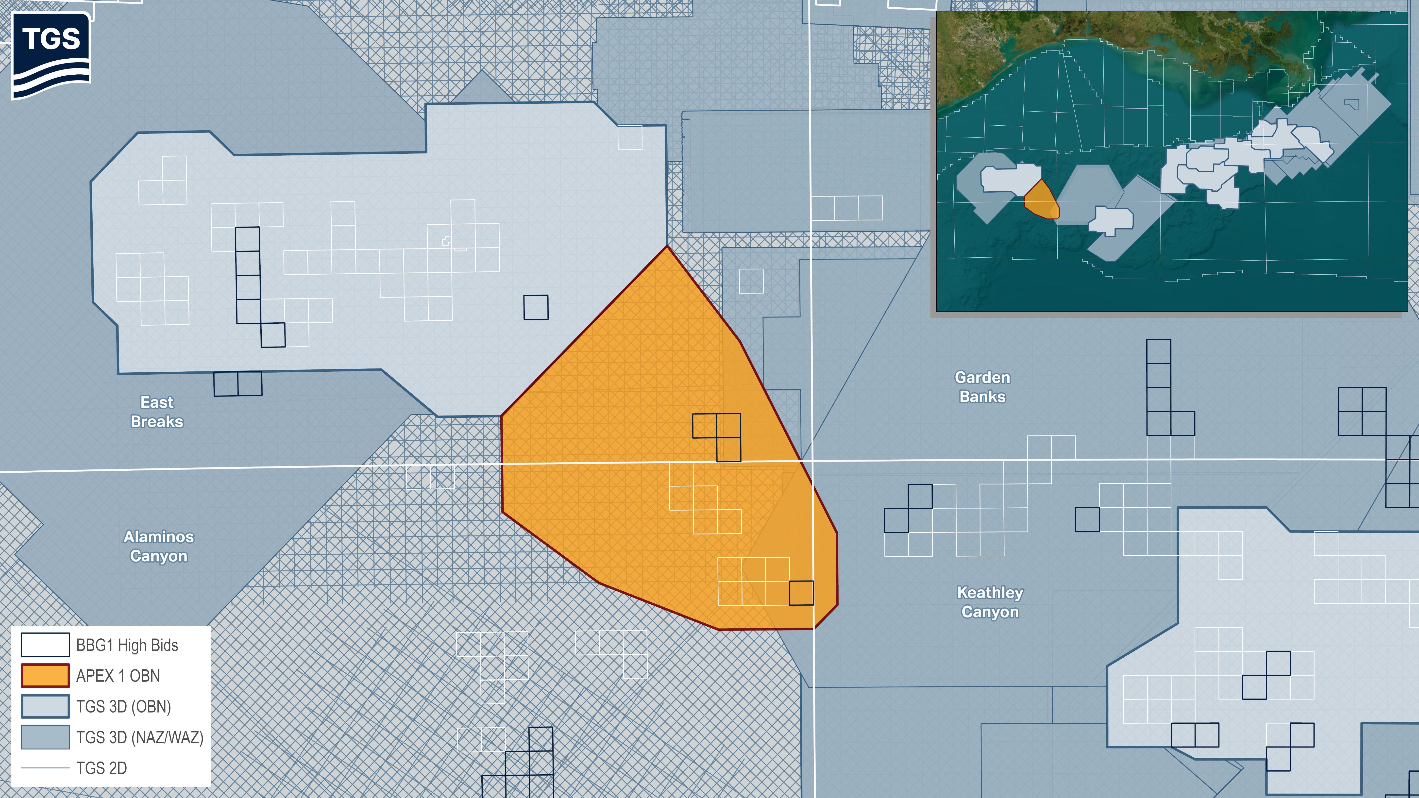 TGS Announces New OBN Multi-client Survey in the Gulf of America