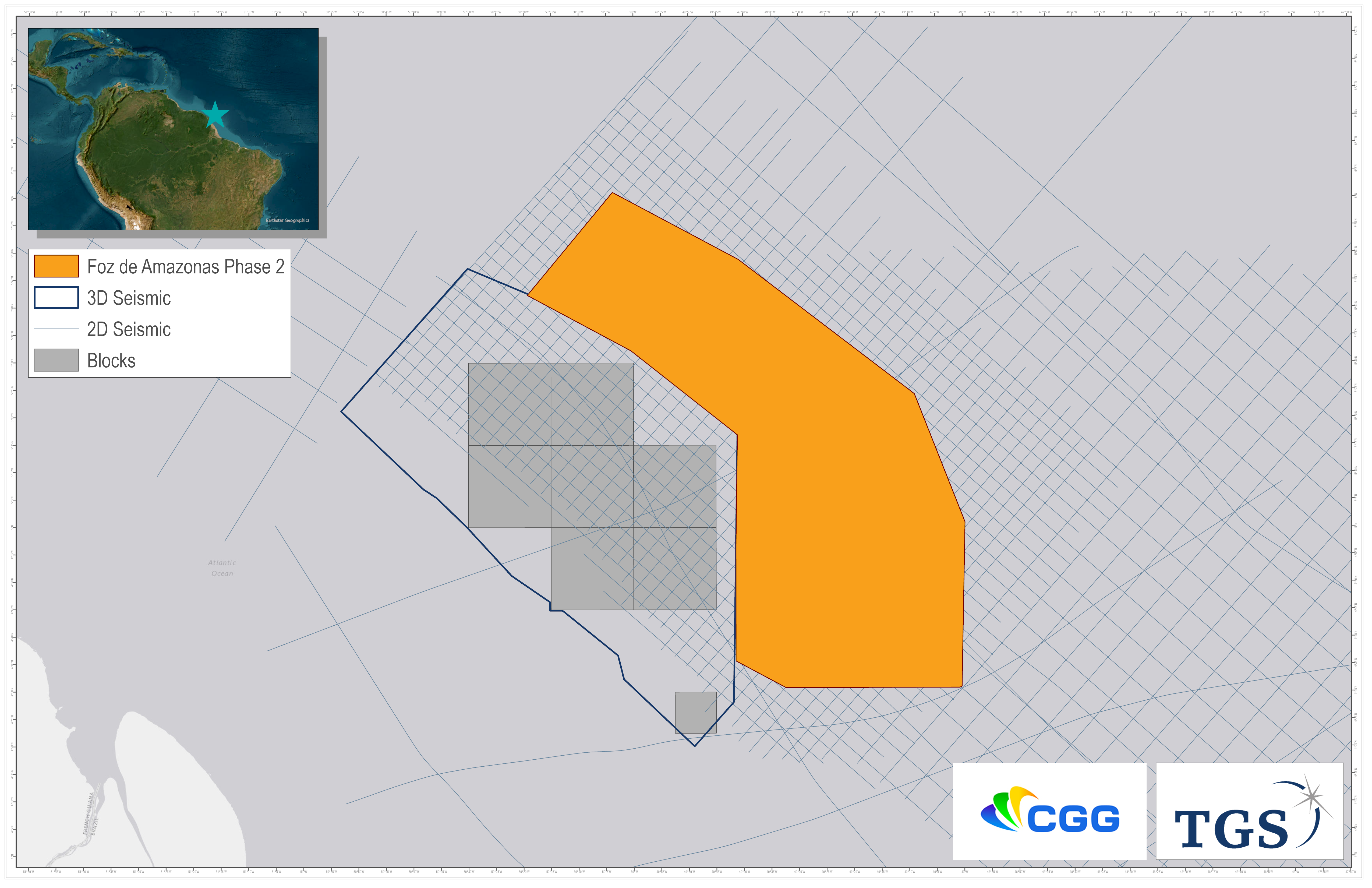 TGS and CGG Announce Foz do Amazonas Phase II 3D Multi-client Survey ...