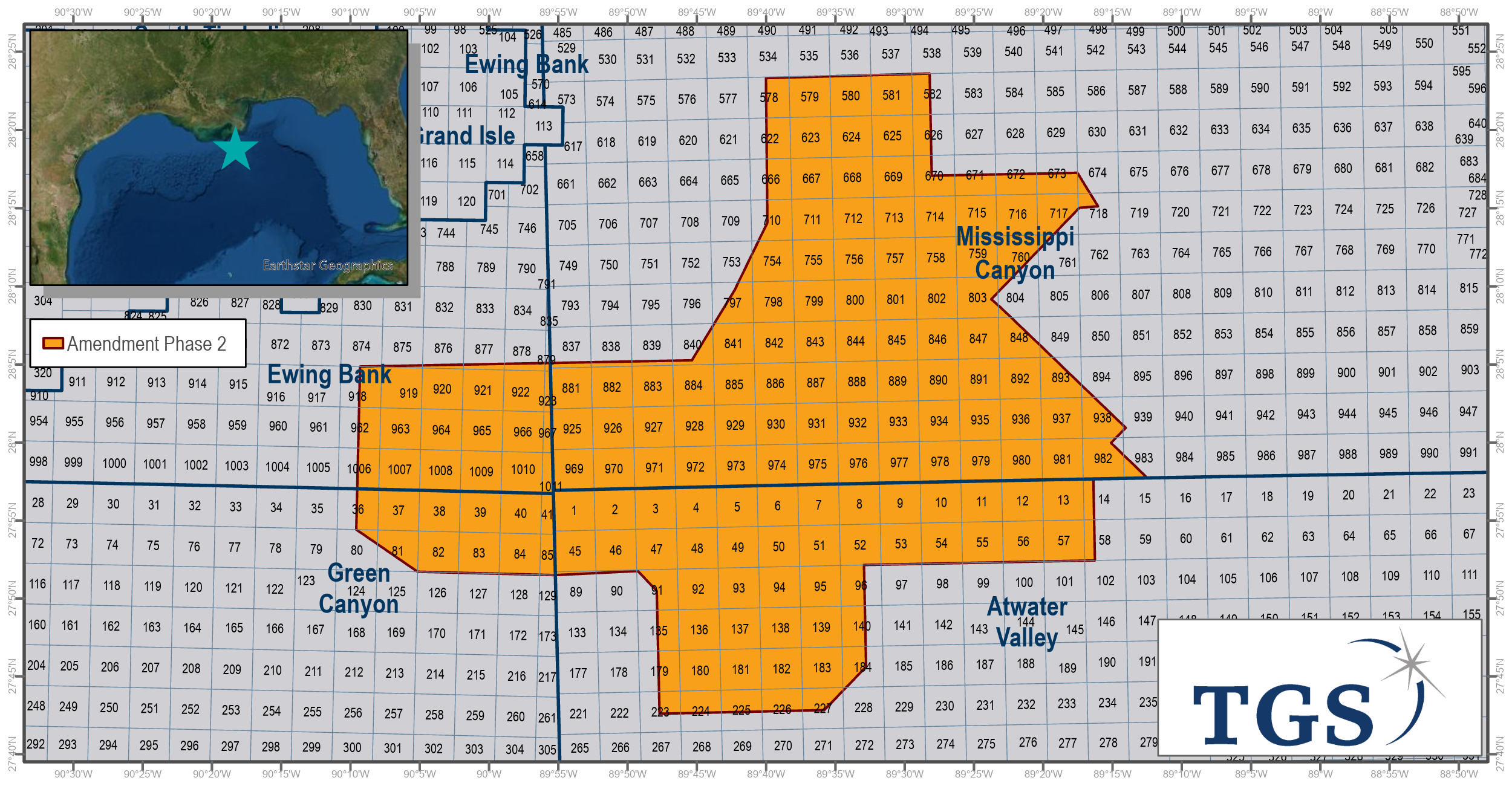 TGS Announces Amendment Phase 2 in the U.S. Gulf of Mexico