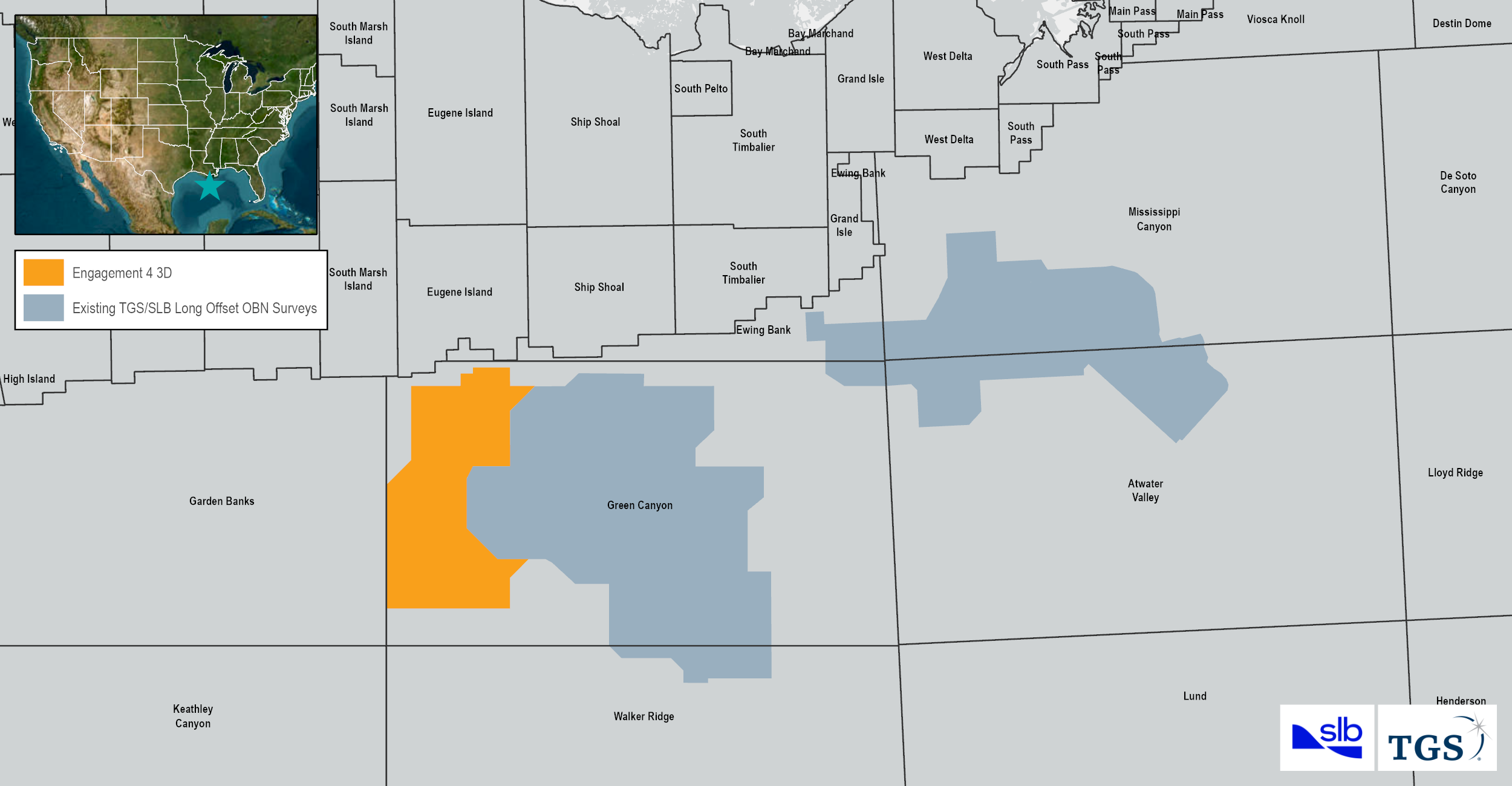 TGS and SLB Announce Engagement Phase 4 in the U.S. Gulf of Mexico