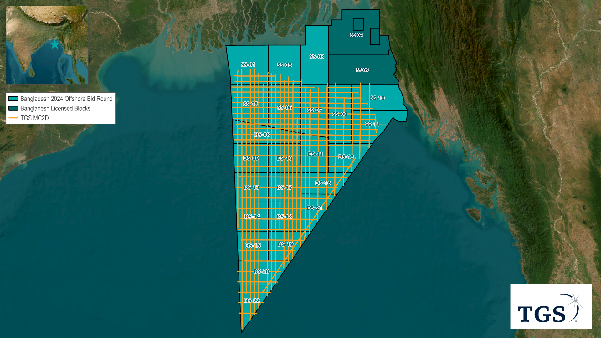 Indonesia Seismic Data | TGS Energy Data