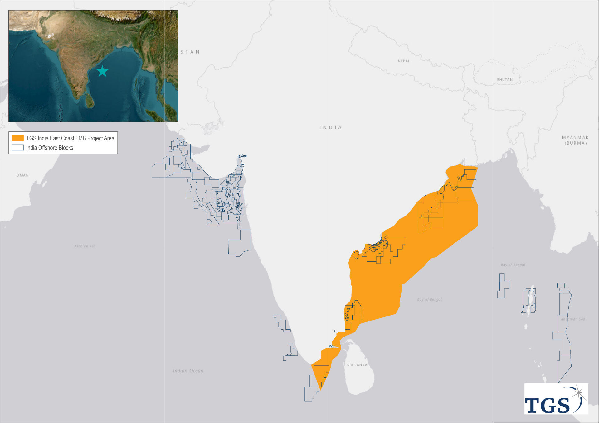 TGS Announces Facies Map Browser for East Coast India